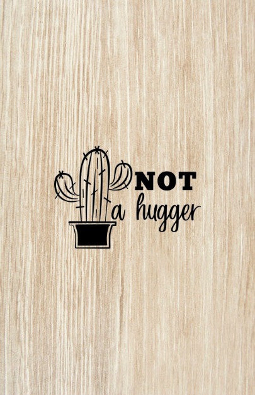 Not a Hugger Svg - Etsy