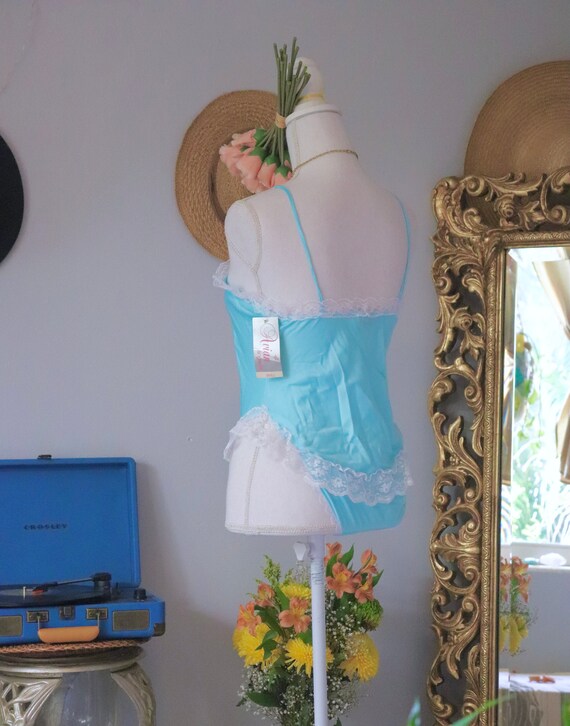 Vintage Lingerie Teddy - 1970s to 1980s - Dead Stock … - Gem
