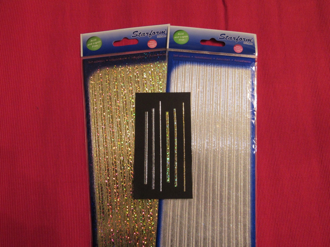 Starform Border Stickers Thick and Thin - Etsy