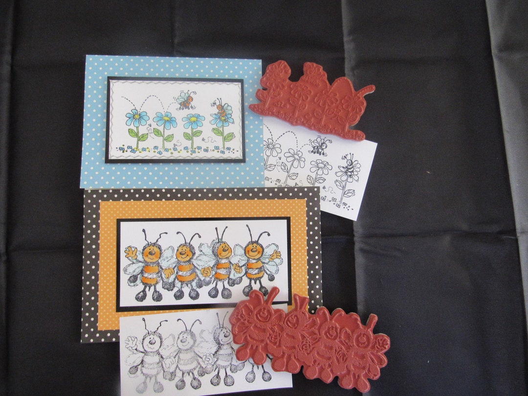 Bumble Bee Bundle Stamp Set - Etsy