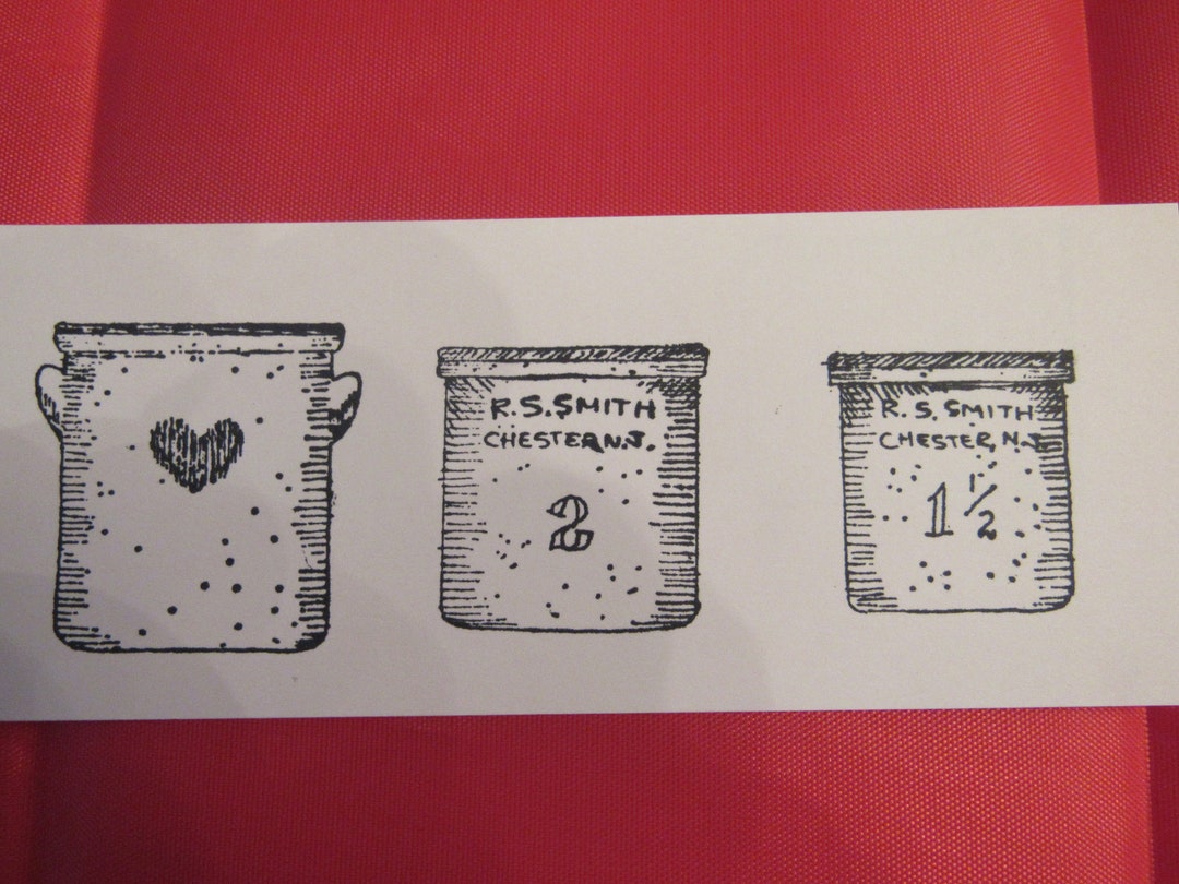 It's a Crock! 3-piece Rubber Stamp Set. - Etsy