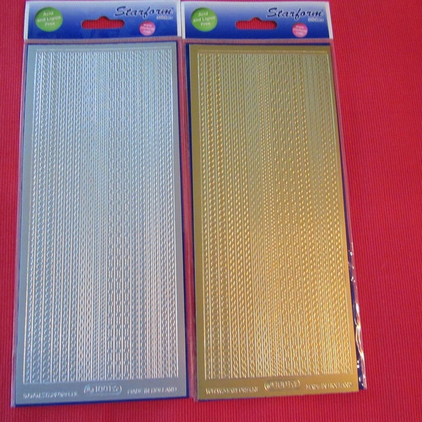 Starform Border Stickers - Etsy