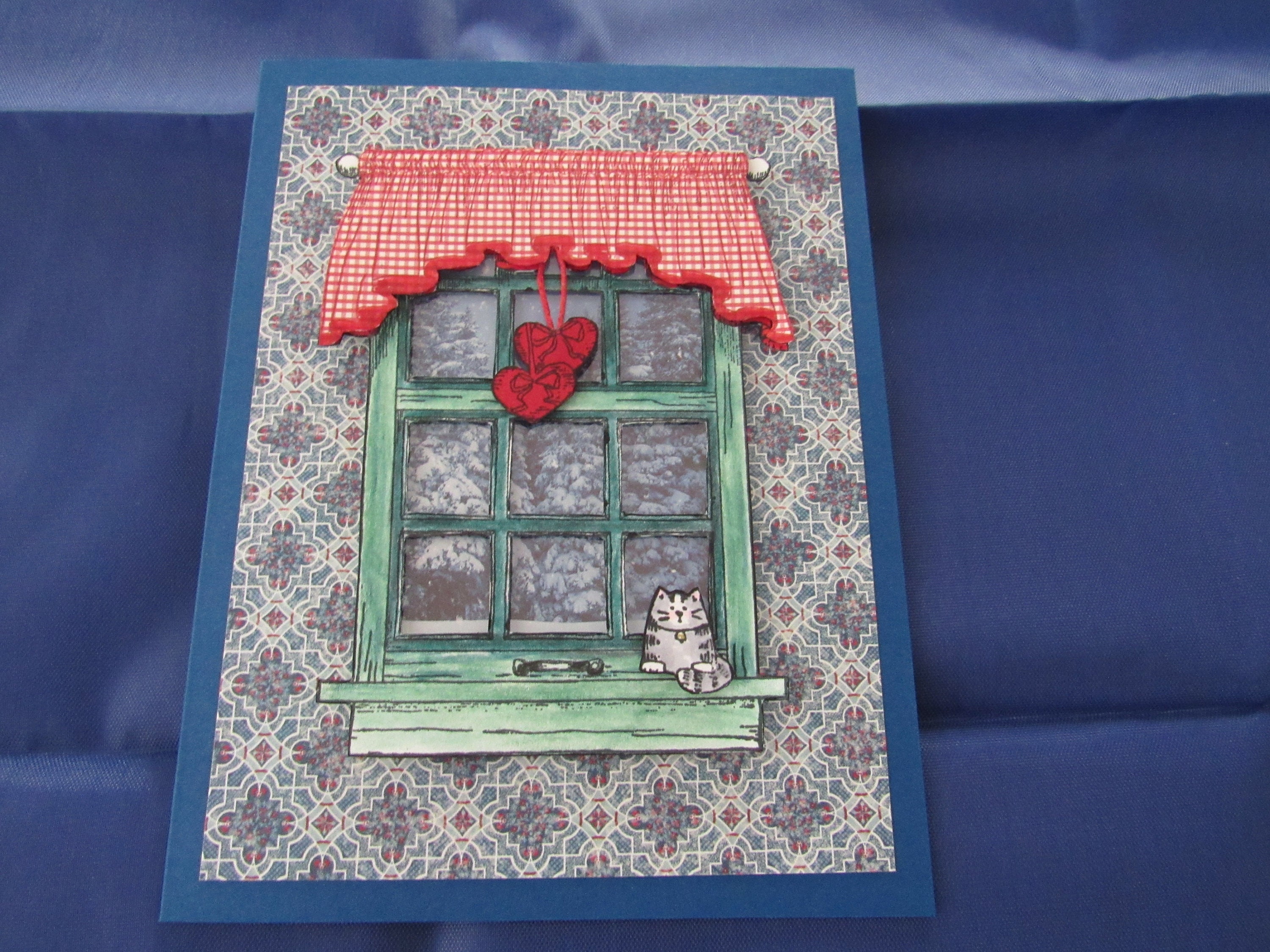 Cottage Window Rubber Stamp - Etsy