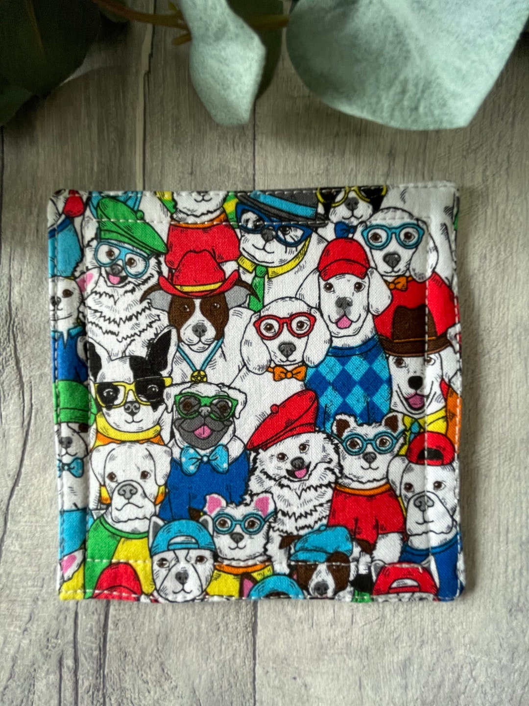 Cute Dog Mug Rug Dog Lover Drinks Coaster Drinks Mat - Etsy