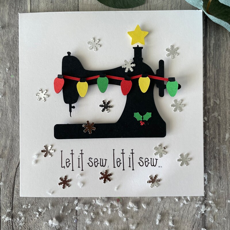 Button Christmas Cards - Etsy UK