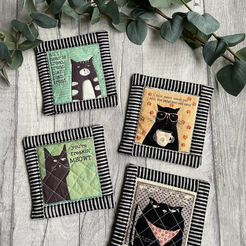 Cat Mug Rugs - Etsy