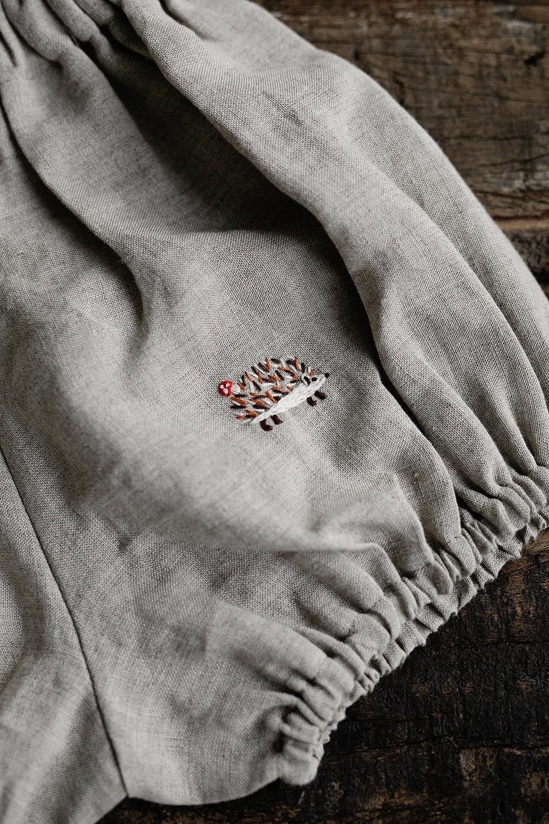 Natural Bloomers Linen Bloomers Different Embroideries Baby - Etsy