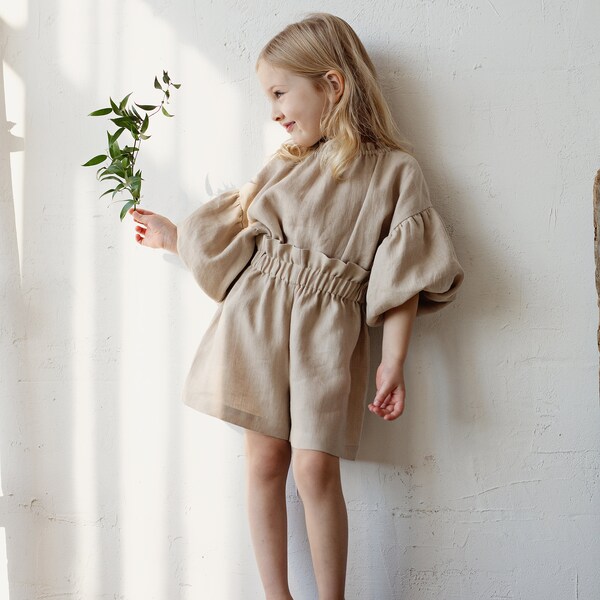 Kids Linen Clothing - Etsy