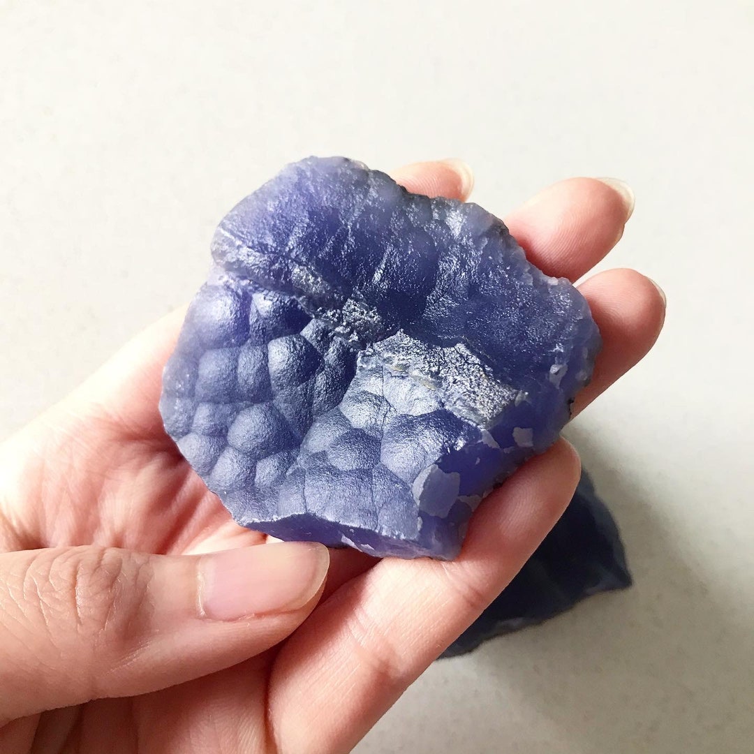 Rare Blue Purple Fluorite Specimen (79g) - Etsy