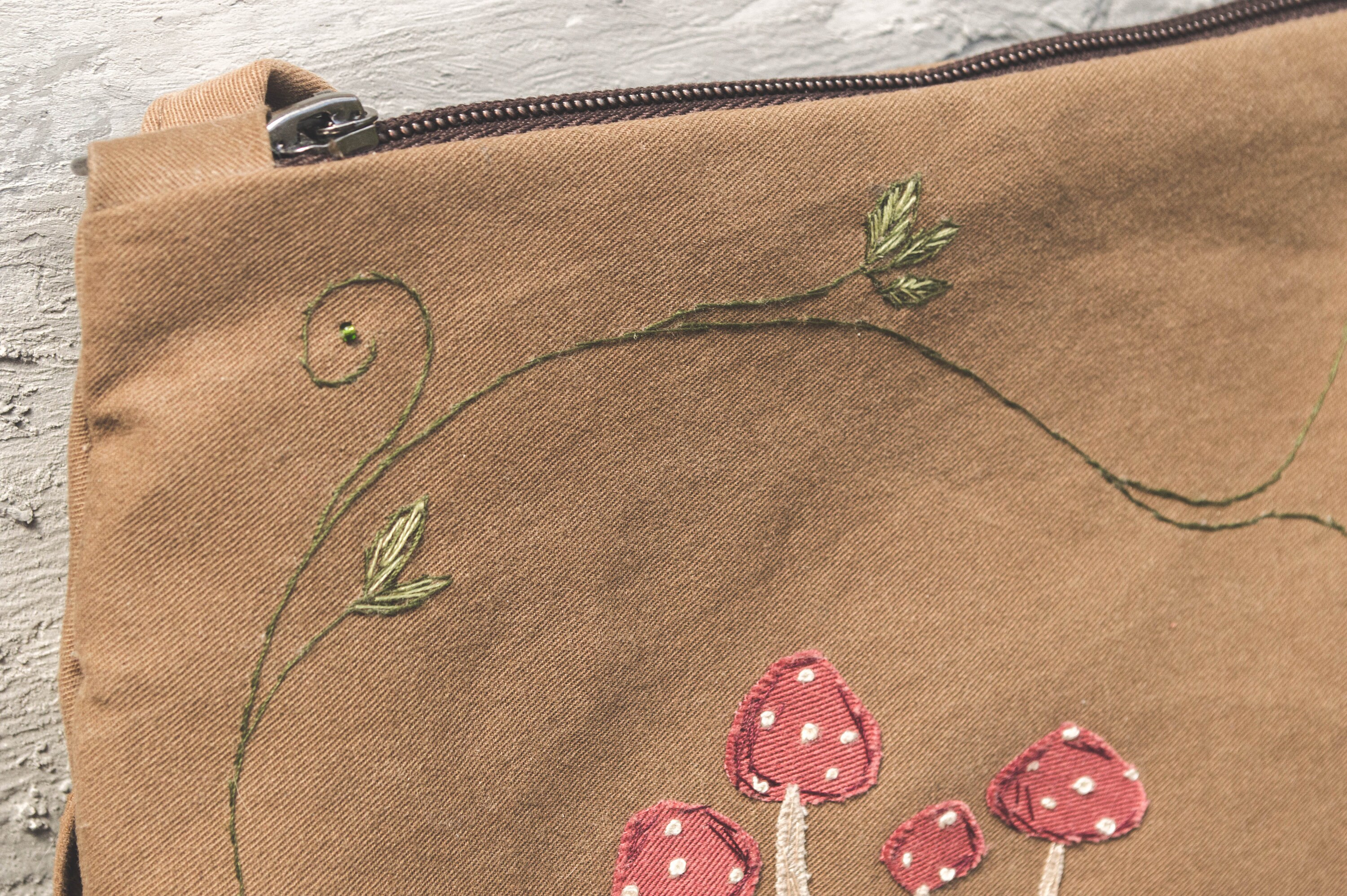 Goblincore Mushroom Purse for Cute Forest Witch. Small OOAK Fairycore ...