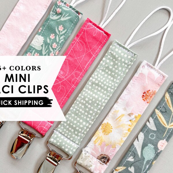 Ribbon Pacifier Clip - Etsy