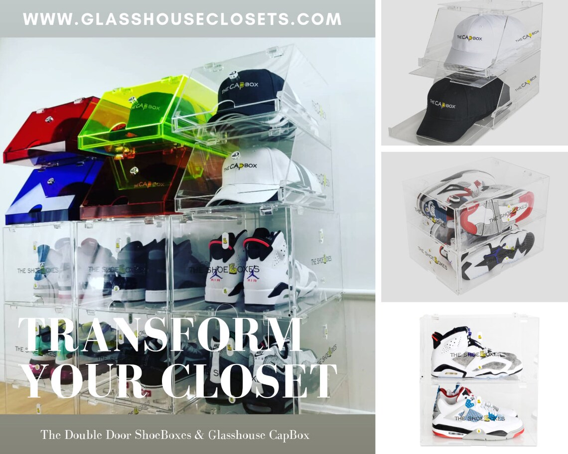 The CapBox Stackable Storage Container Baseball Caps Fitted | Etsy