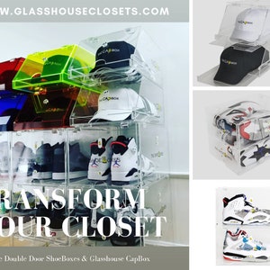 The Capbox Stackable Storage Container Baseball Caps, Fitted Caps ...