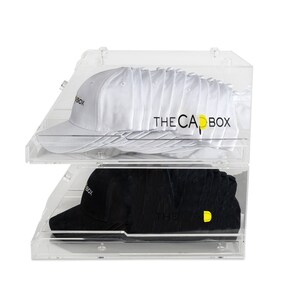The Capbox Stackable Storage Container Baseball Caps, Fitted Caps ...