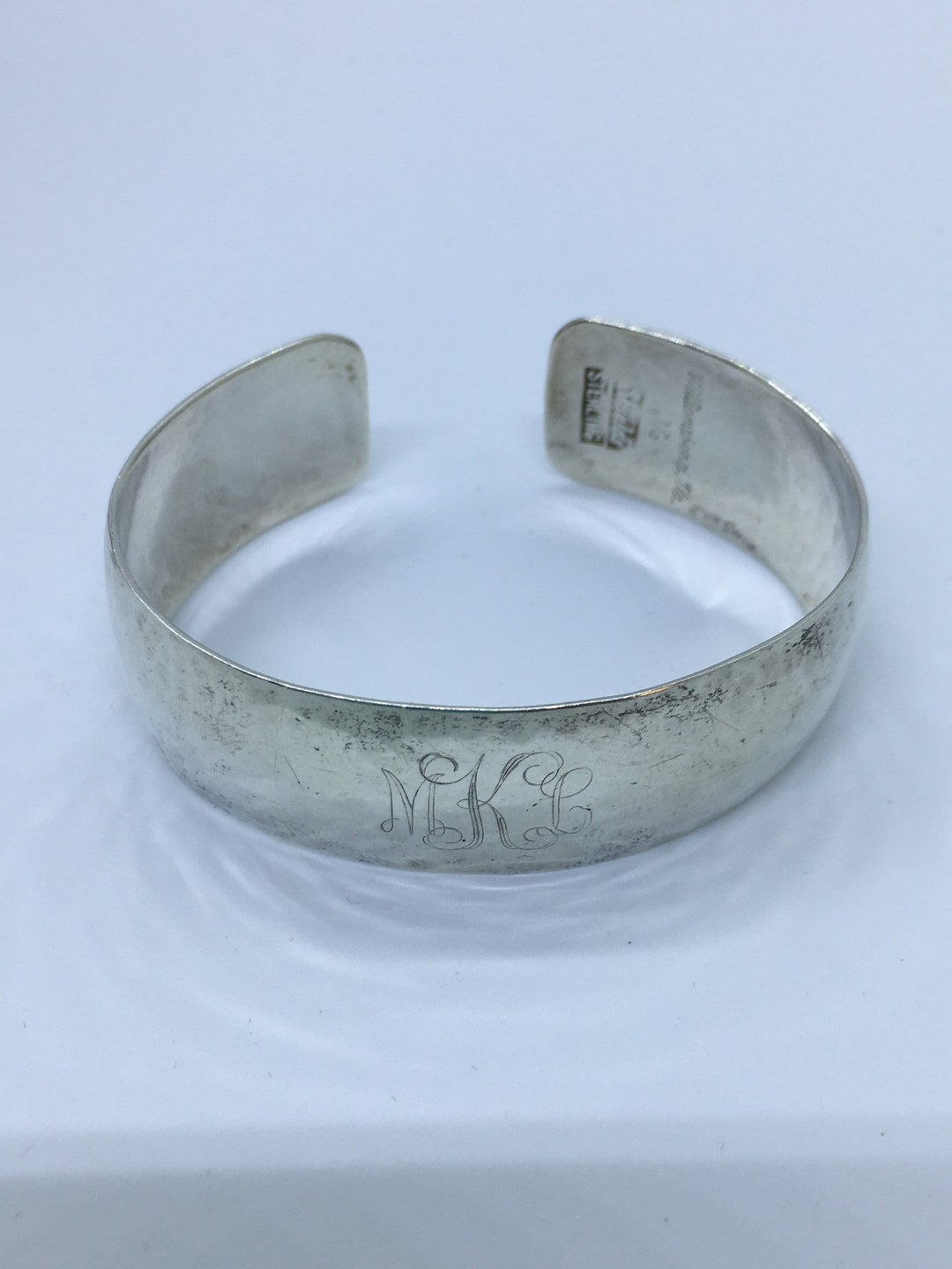 Vintage Williamsburg, VA Sterling Cuff Bracelet - Etsy