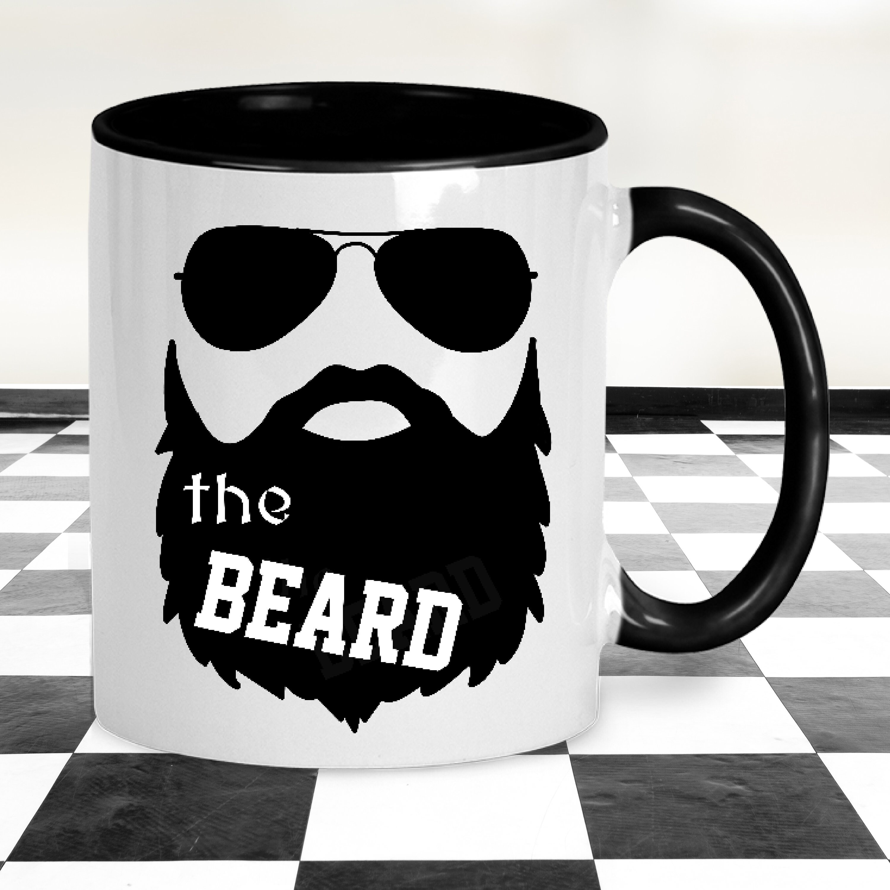 Beard Mug Beauty and the Beard Couples Mug Set Beauty Mug | Etsy