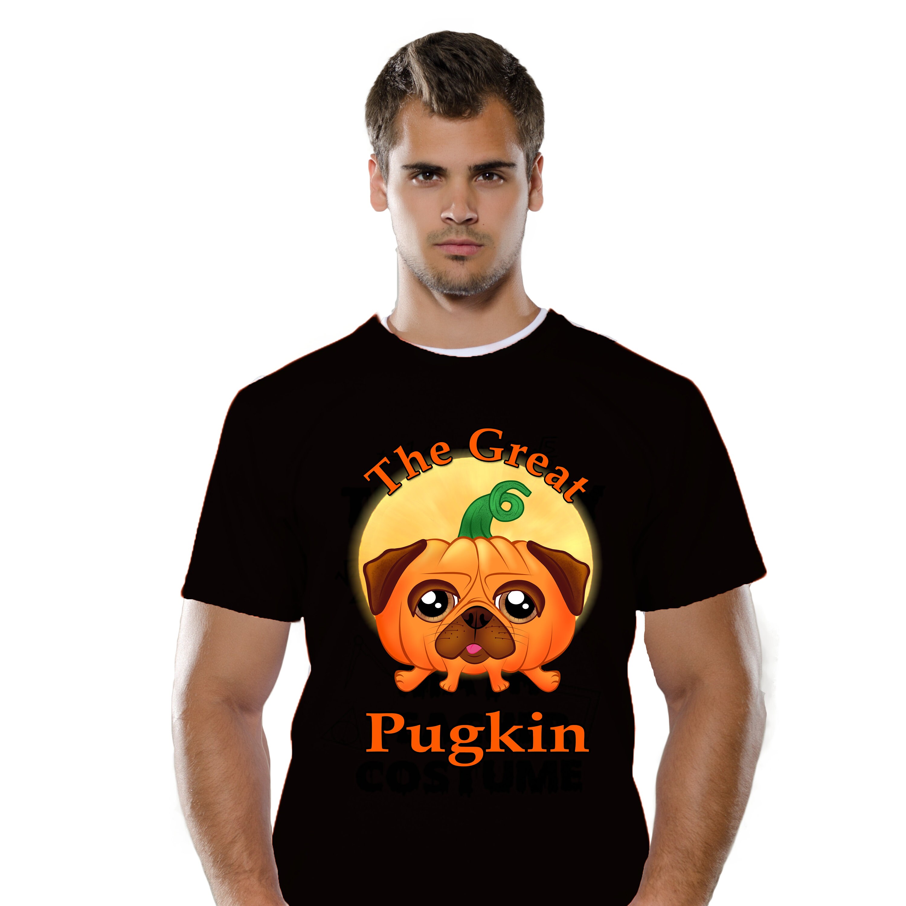 Pug Halloween Shirt The Great Pugkin Pug Lover Gift Pumpkin | Etsy