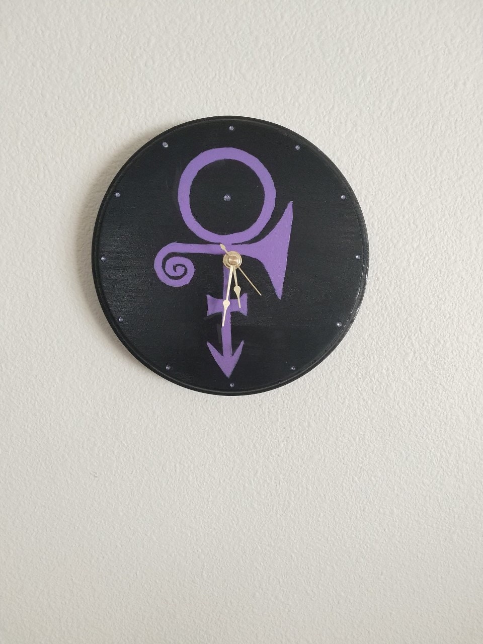Prince Symbol Clock - Etsy
