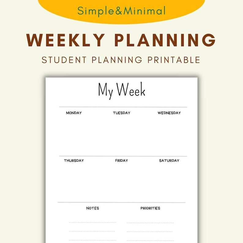 Homeschool Student Planner Printable Planner Inserts Homeschool Student ...