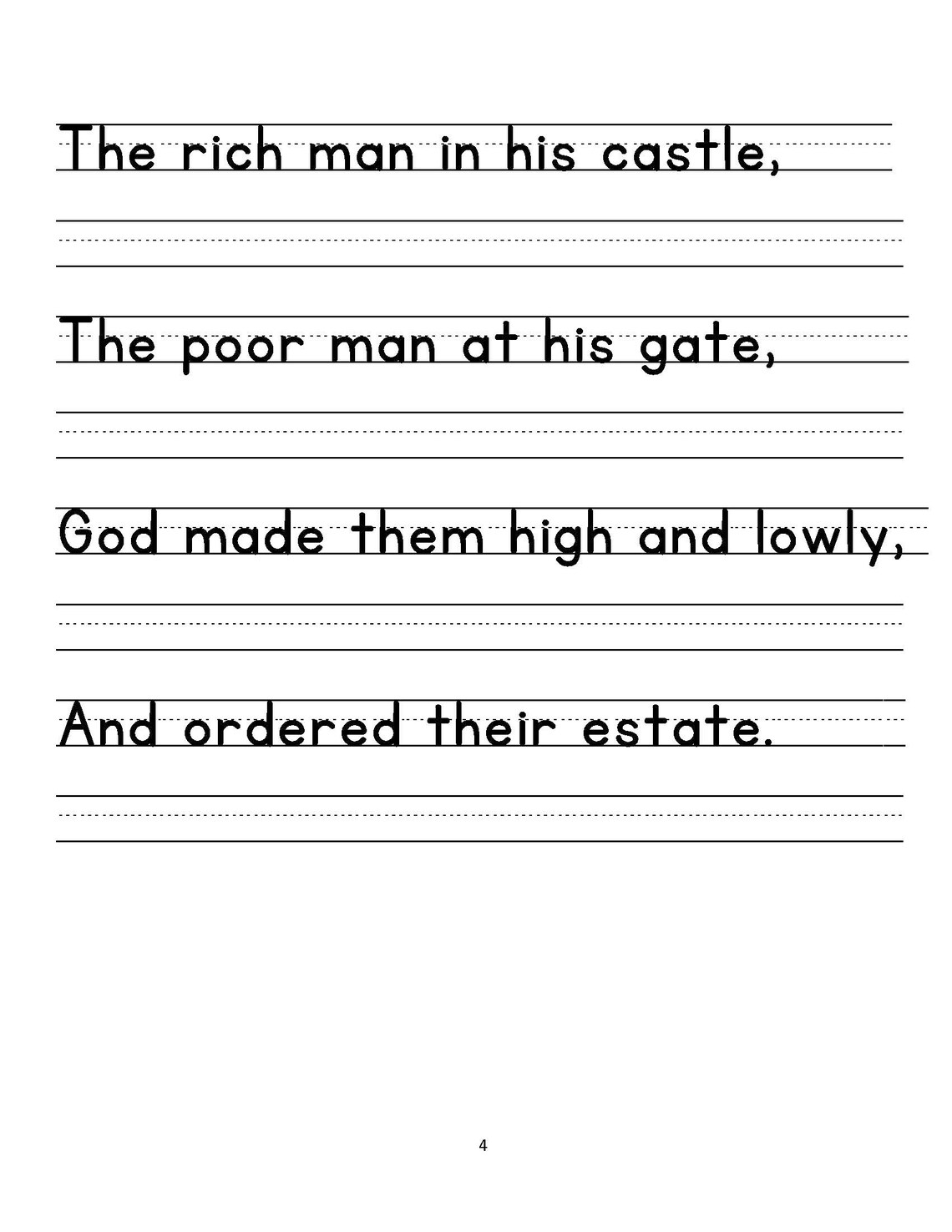 Copy Work Copywork Printables Homeschool Copy Work Printables ...