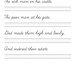 Copy Work Copywork Printables Homeschool Copy Work Printables ...