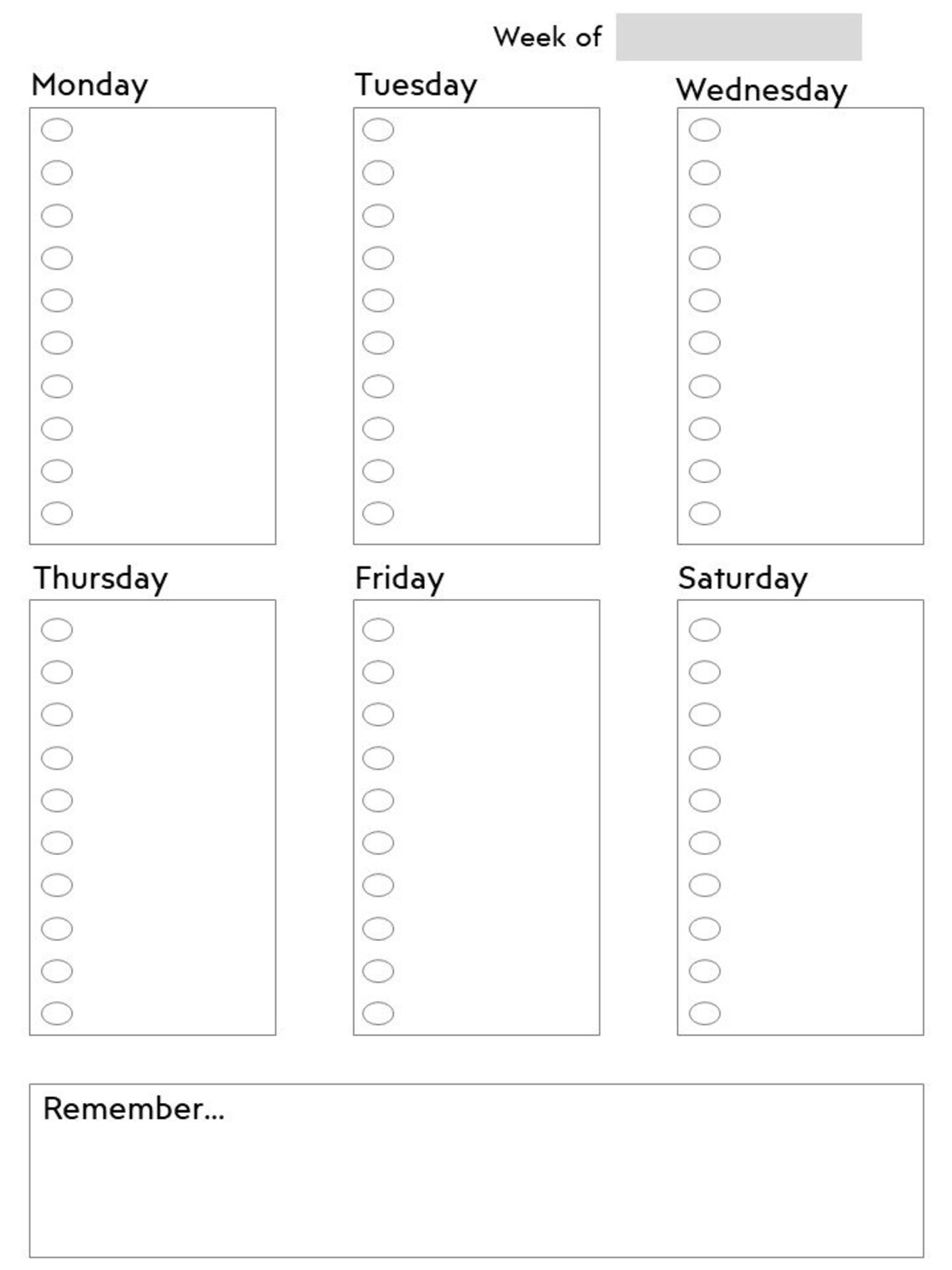 Homeschool Student Planner Printable Editable Planner Inserts ...