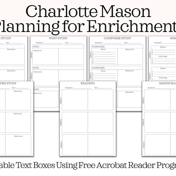 Charlotte Mason - Etsy