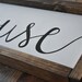 Farmhouse Sign Farmhouse Wood Sign Rustic Sign Framed - Etsy