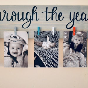 Through the Years Sign - Picture Display - Child Art Display - Child ...