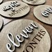 Wooden Monthly Milestone Photo Props Personalized Baby Prop Baby ...