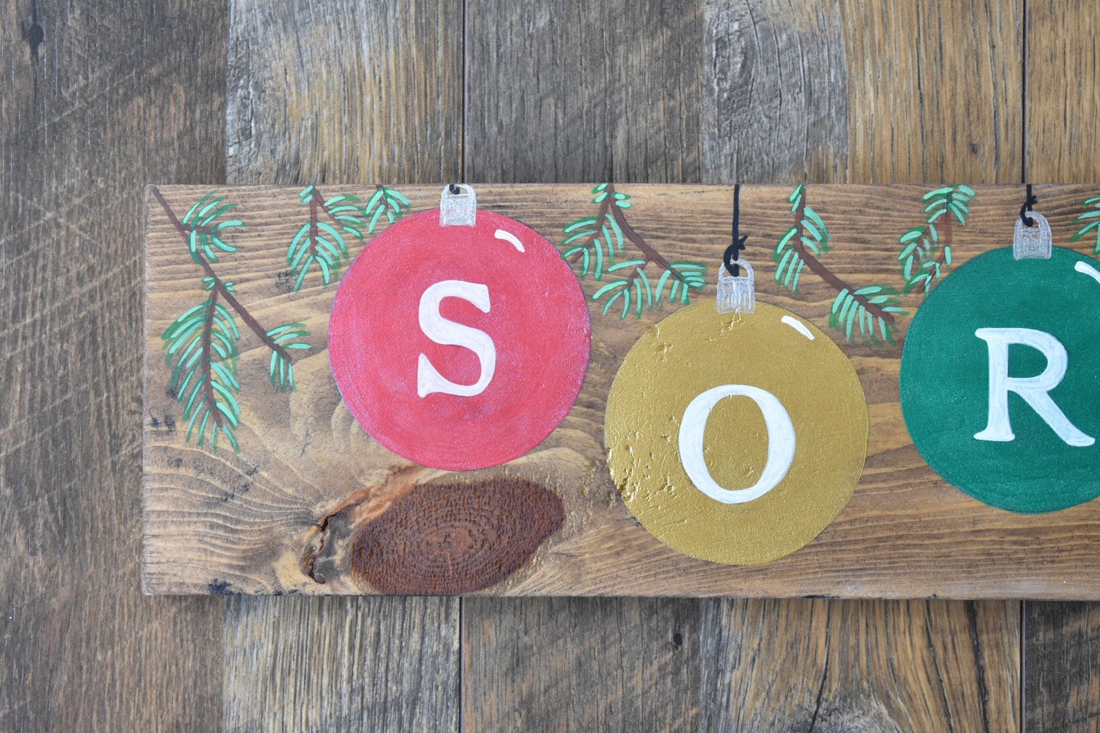 Personalized Christmas Sign - Christmas Last Name Sign - Chstomized ...