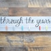 Through the Years Sign Picture Display Child Art Display Child Picture ...