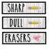 Classroom Decor / Farmhouse Pencil Labels / Beginning of School / Back ...