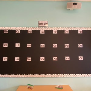 Rustic Farmhouse Classroom Word Wall Set / Teacher Word Wall / Bulletin ...