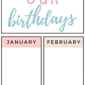 Pastel Boho Rainbow Class Birthday Display / Back to School - Etsy