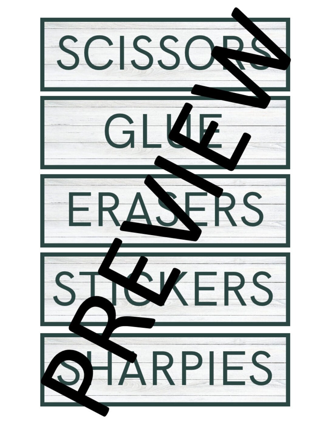 Classroom Decor / EDITABLE Farmhouse Labels / Beginning of School ...