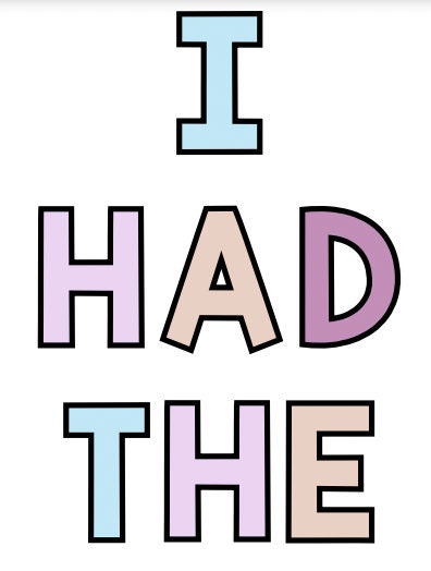 I Had the Best Day With You Today Letters / Classroom Decor / Beginning ...