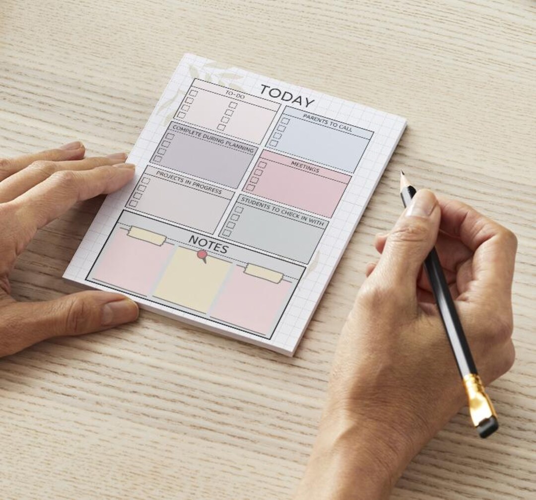 Teacher to Do List | Teacher Planning Page | Printable Teacher Page - Etsy