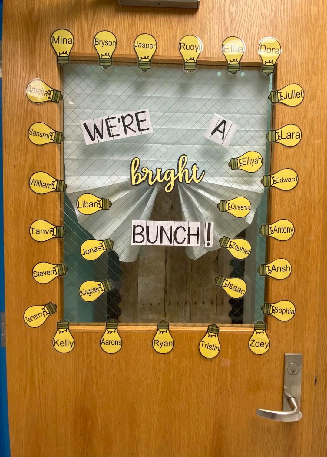 Bright Bunch Bulletin Board - Classroom Decor - Door Display - Editable ...