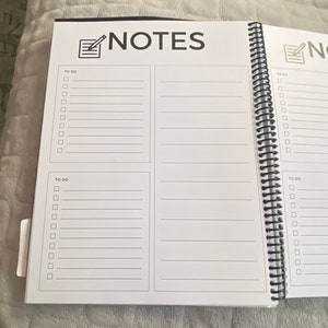 Notes Pages Printable, Lined Notes Printable, Writing Paper, Printable ...