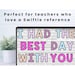I Had the Best Day With You Today Letters / Classroom Decor / Beginning ...