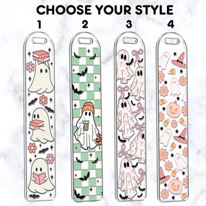 Halloween Acrylic Bookmark / Teacher Gift / Cute Bookmarks / Bookworm ...