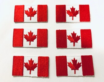 Small Canada Flag Patch - Etsy