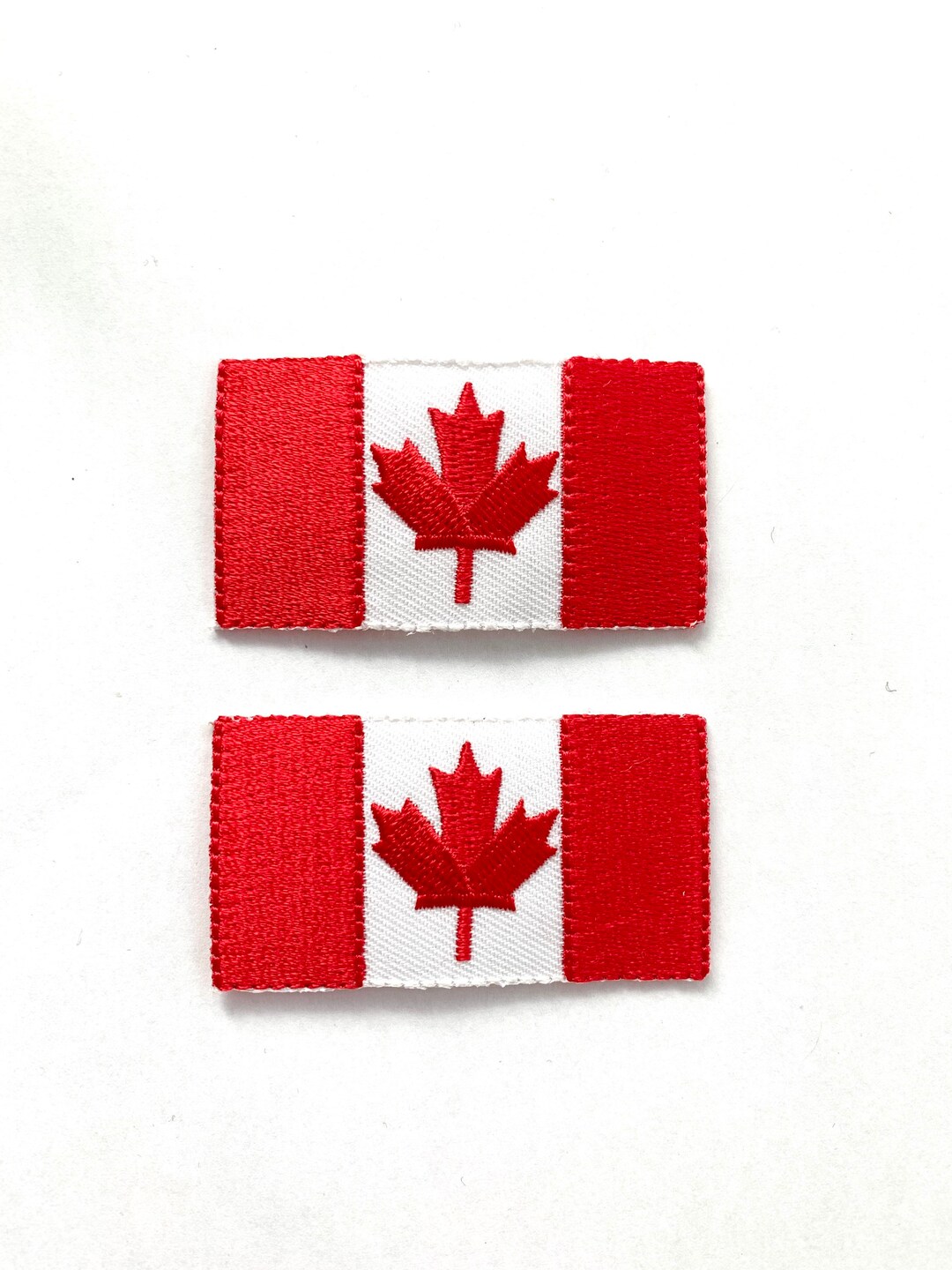 Set of 2pcs, Canada Flag Iron on Patches - Etsy