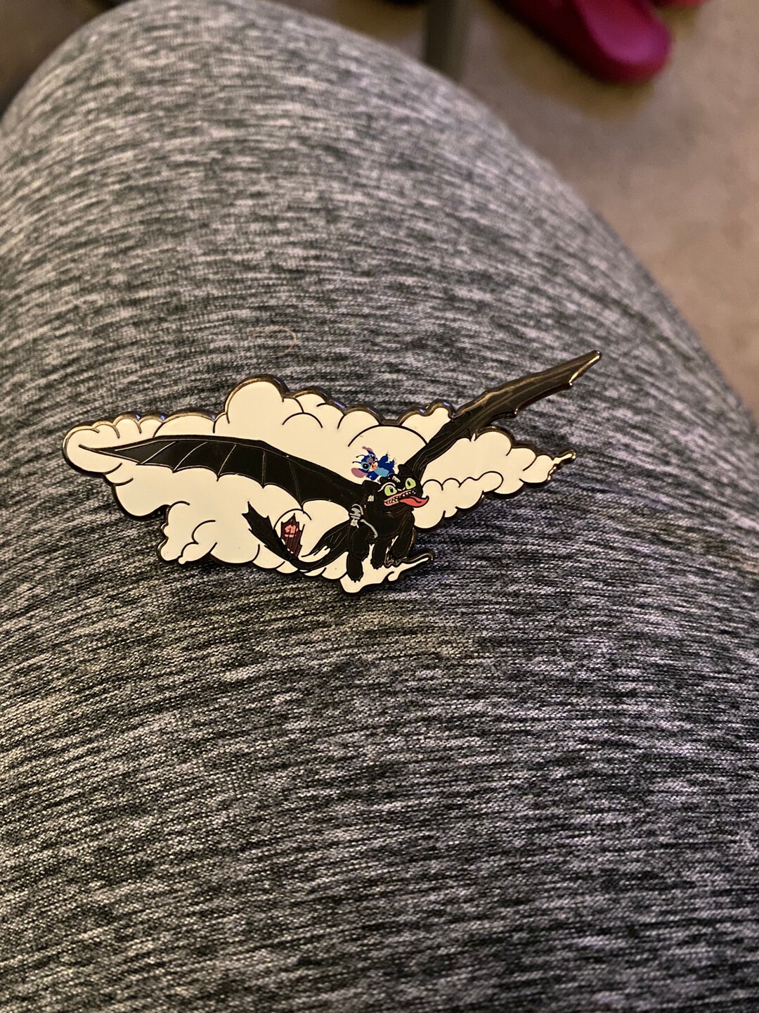 Toothless and Stitch Flying - Etsy