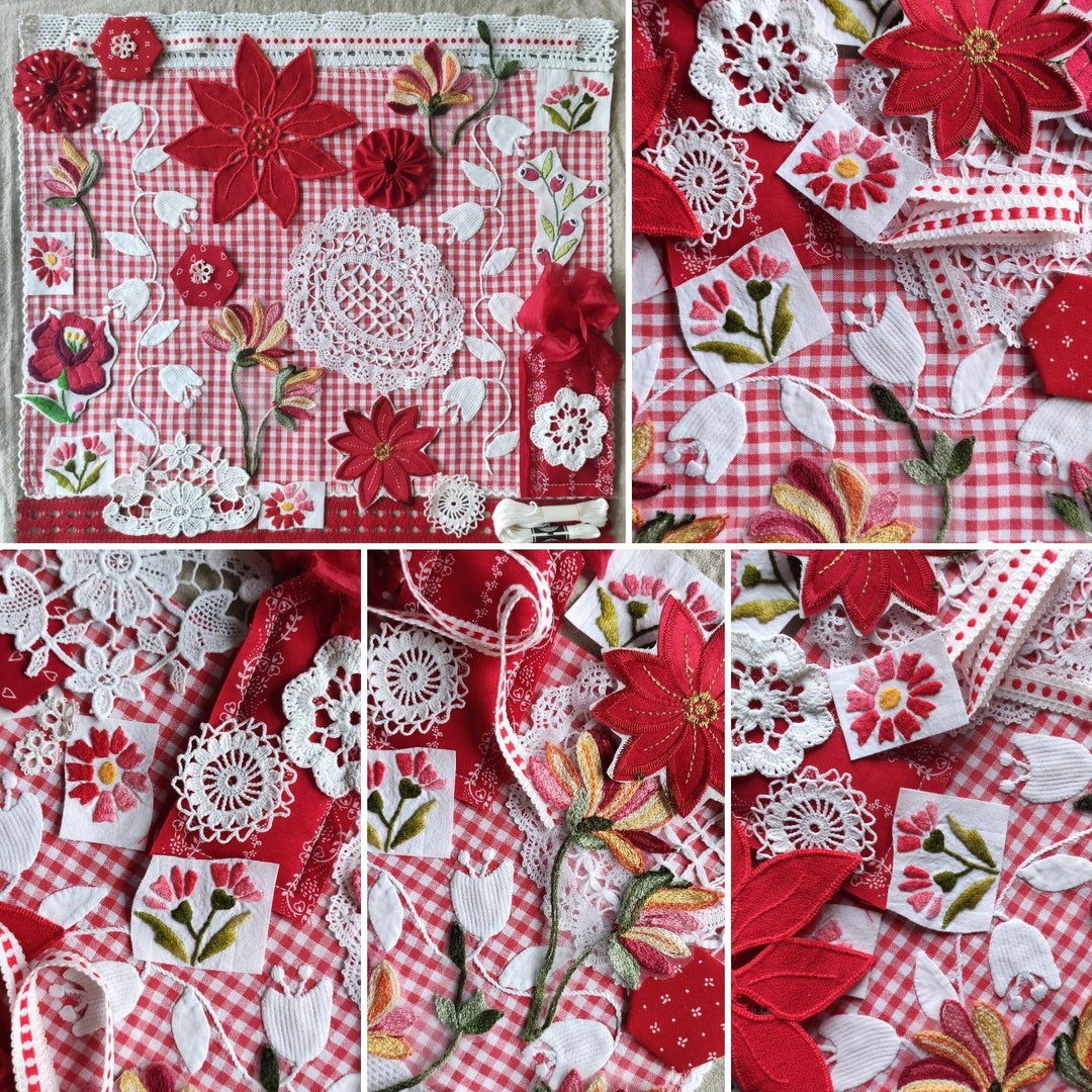Inspirational Little Sewing Package, Creative Set of Materials.slow ...