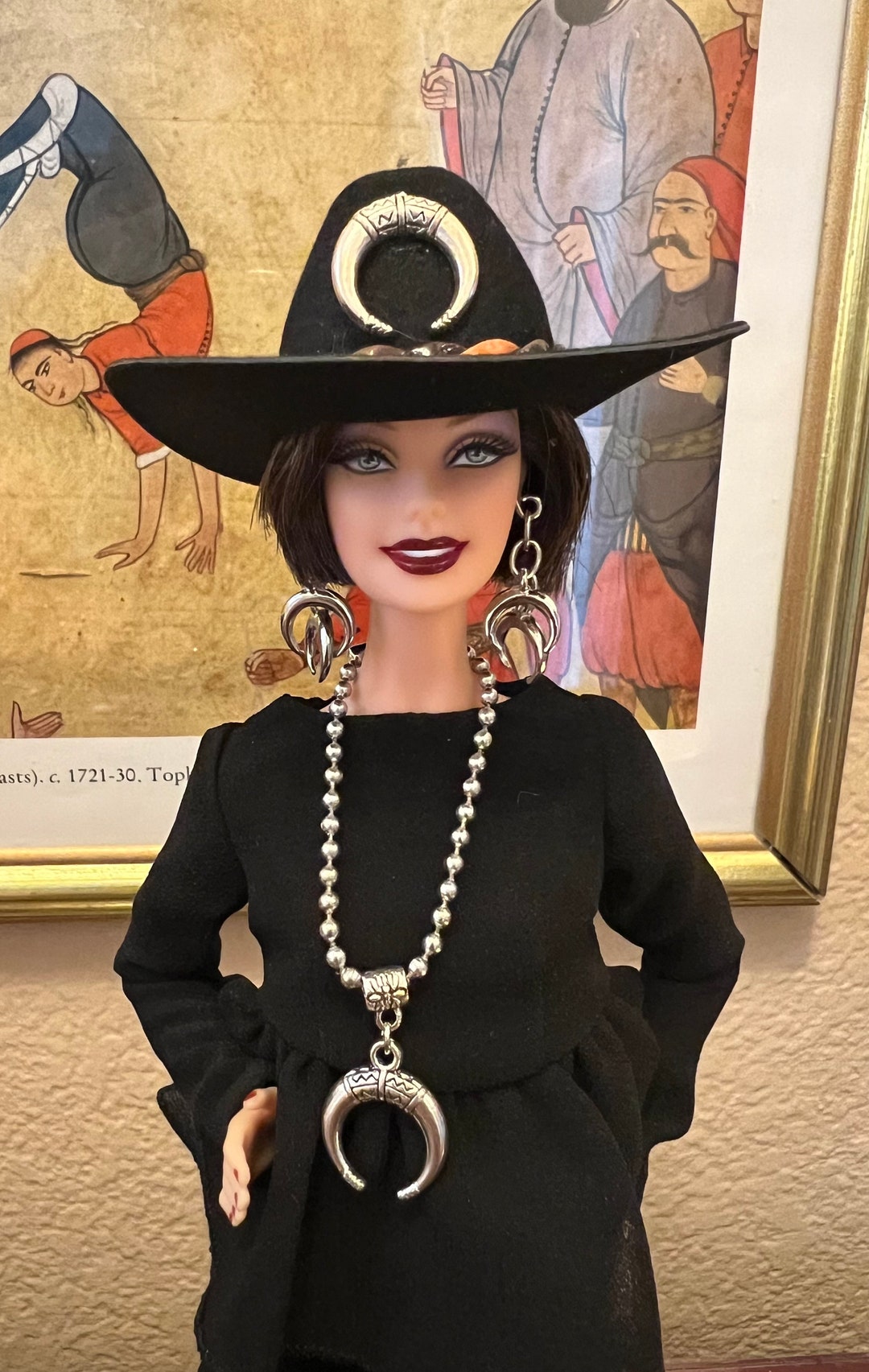 Handmade Jewelry Fits Barbie Squash Blossom Jewelry and - Etsy