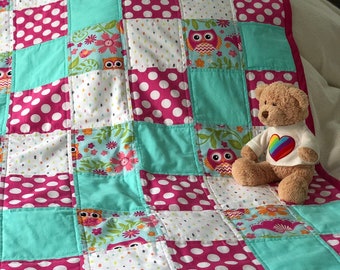 Polka dot quilt | Etsy