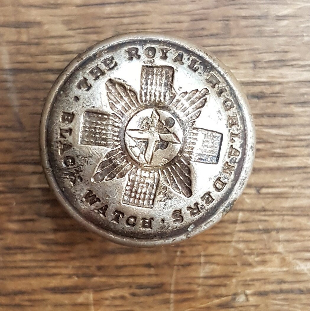 Black Watch and Scots Guards Antique Military Buttons | Etsy