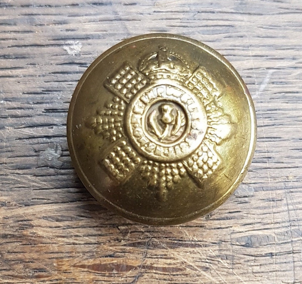 Black Watch and Scots Guards Antique Military Buttons | Etsy